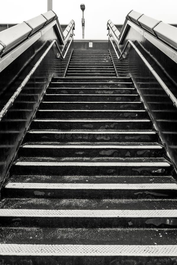 Train Steps - Watch Your Step Stock Image - Image of railway, warning ...