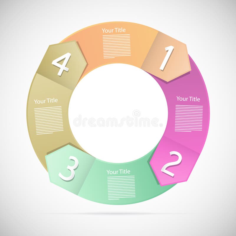 Steps for Tutorial, Infographics Stock Vector - Illustration of number ...