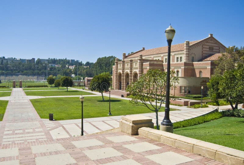 Steps at UCLA campus editorial photo. Image of lawn, student - 6383256