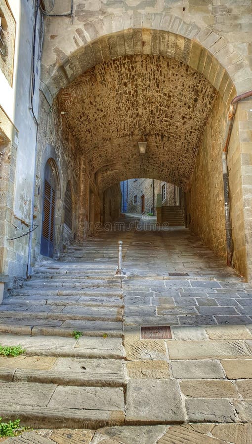 Steps up stock photo. Image of monastery, arch, history - 267660778