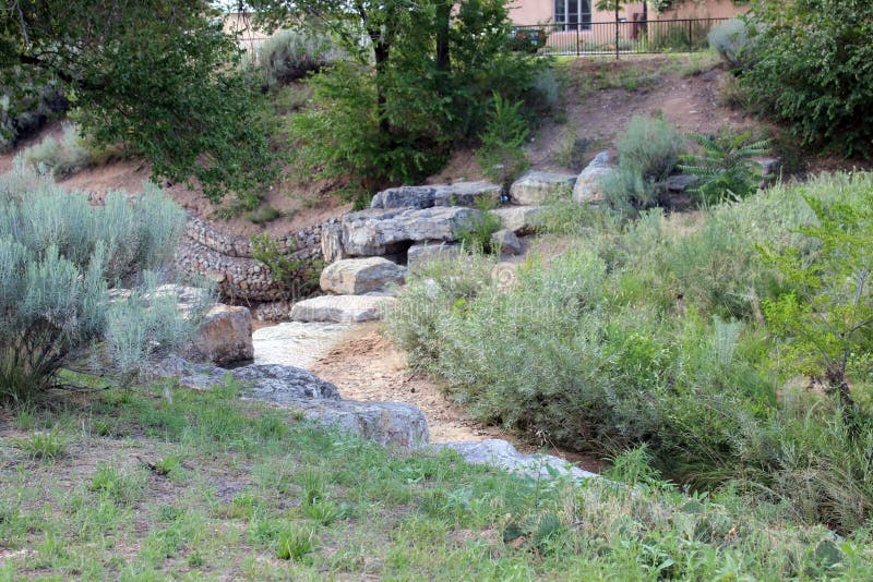 Steps up from the River stock photo. Image of building - 74213064