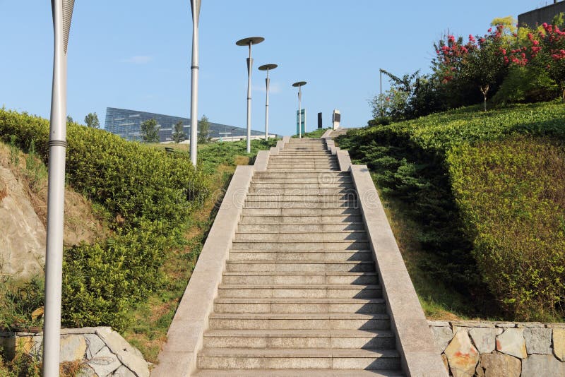 Steps stock image. Image of steps, flower, architecture - 40918169