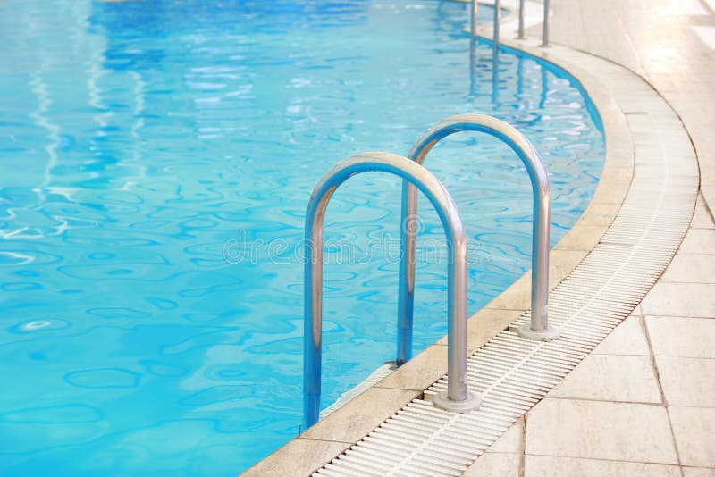 Steps in a water pool stock photo. Image of stairs, availability - 32538240