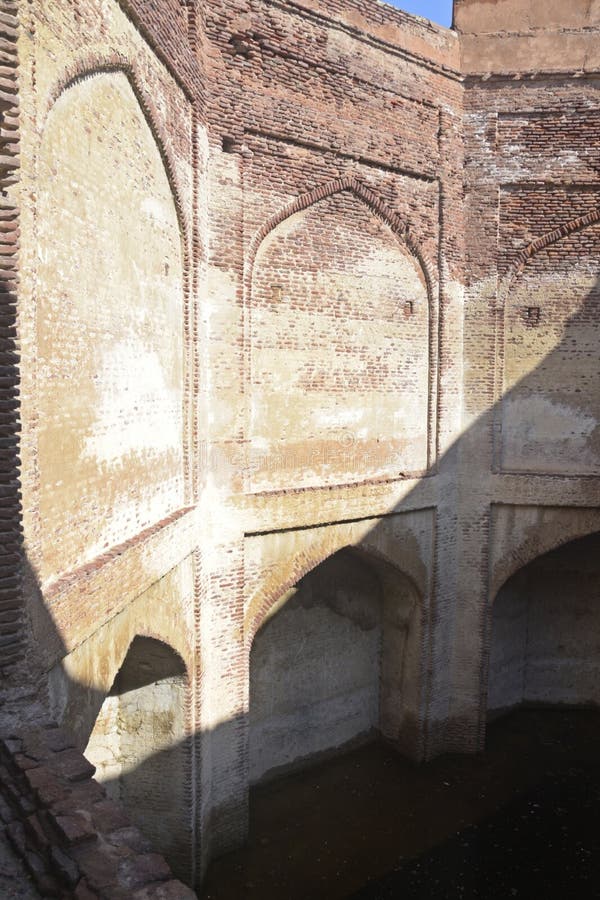 Stepwell Medieval En Meham Haryana Foto de archivo - Imagen de historia ...