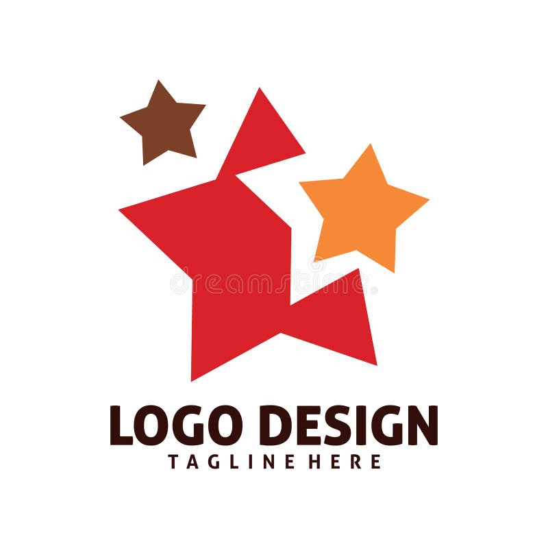 Ster Logo Design stock illustratie. Illustration of bedrijf - 97511666