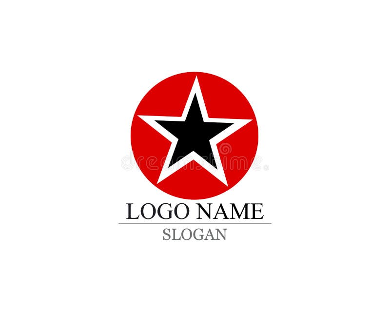 Ster Logo Template vector illustratie. Illustration of leider - 116933719