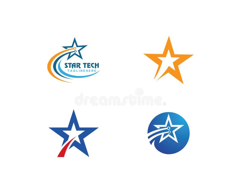 Ster Logo Template vector illustratie. Illustration of adelaar - 116853936