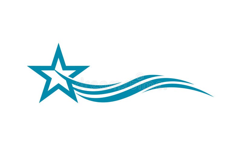 Ster Logo Template vector illustratie. Illustration of voorwerp - 97957907