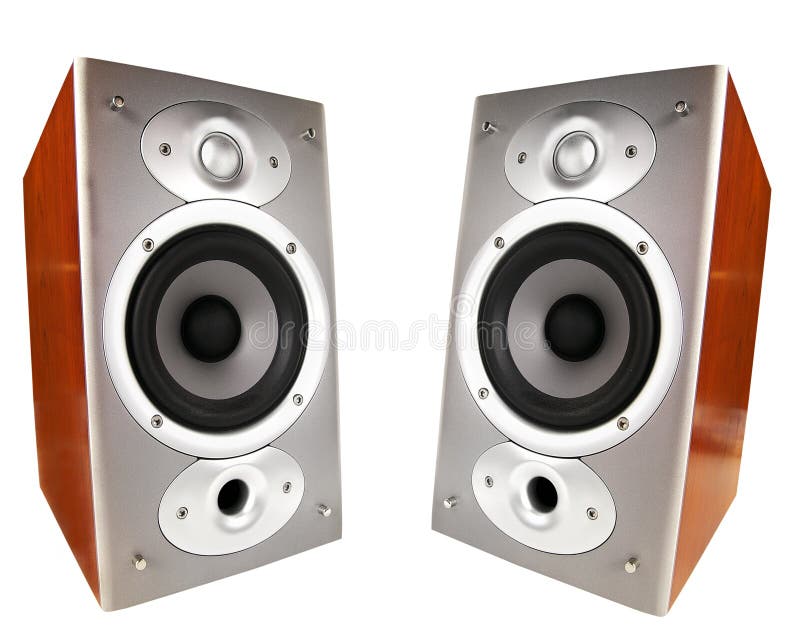 Stereo speakers stock photo. Image of home, system, stereo - 7653388