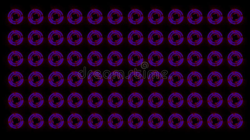 Stereo Speakers Glows Spinning. Background Abstract Animation Stock ...
