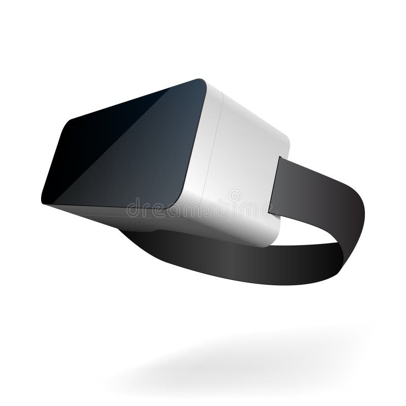 Stereoscopic 3d Vr Glasses For Smartphone Stock Illustration Illustration Of Concept
