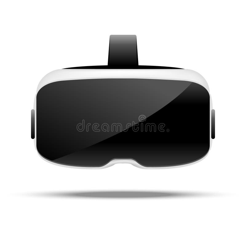 Stereoscopic 3d Vr Illustration. Realistic Detailed 3d Virtual Reality ...