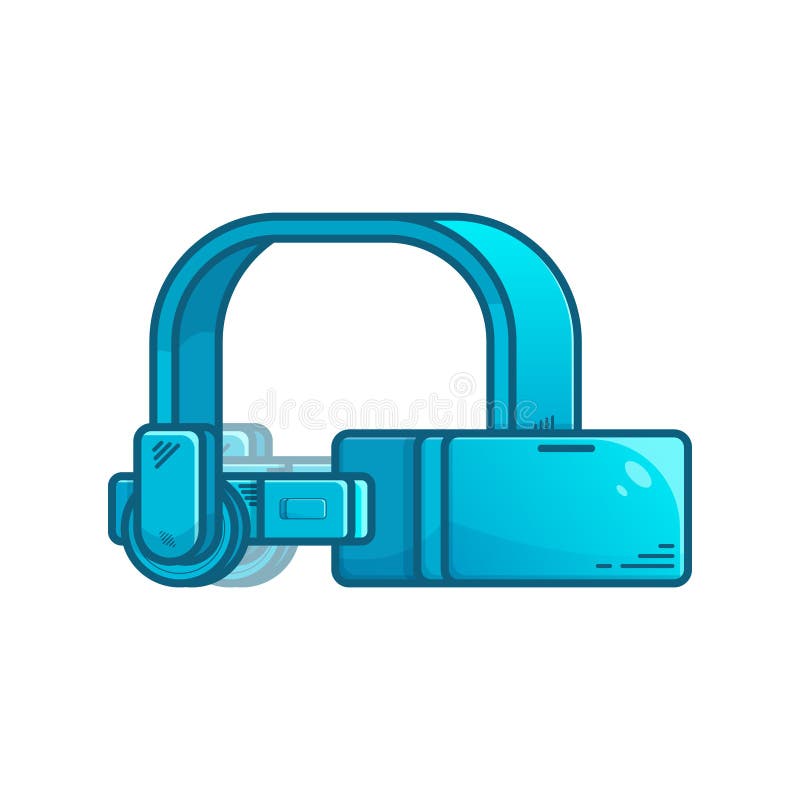 Stereoscopic 3d Vr Illustration. Realistic Detailed 3d Virtual Reality ...