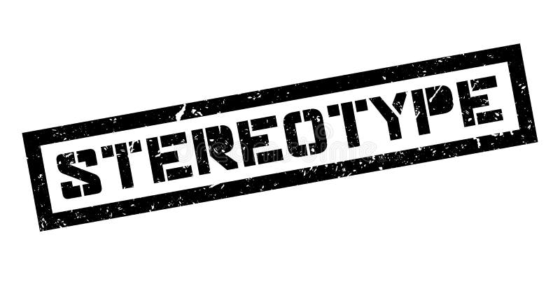 Stereotype rubber stamp stock photo. Image of label, racism - 83094062