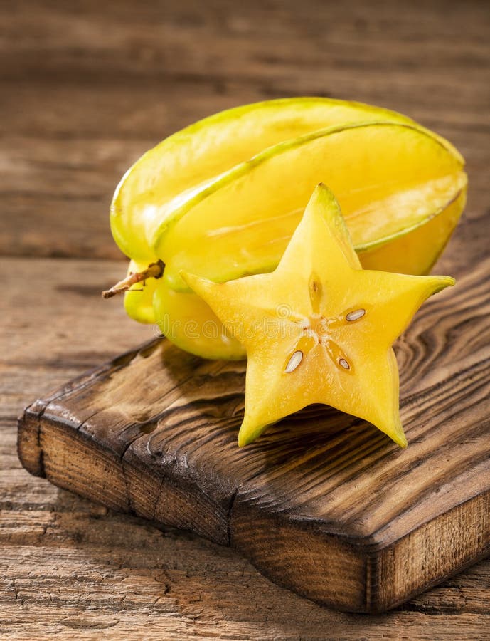 Sterfruit of Carambola - Averrhoa-carambola Stock Afbeelding - Image of ...
