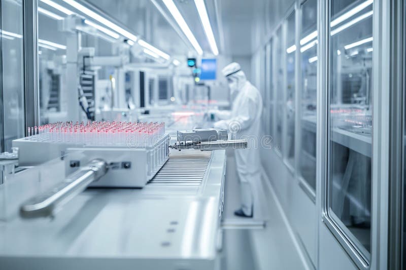 In a Sterile Lab, a Futuristic Assembly Line Manufactures Genetic ...