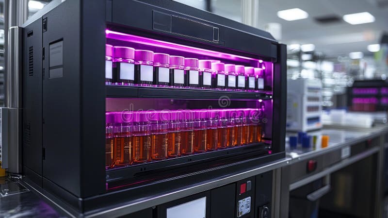 In Sterile Laboratory Setting Temperature Controlled Unit Displays ...