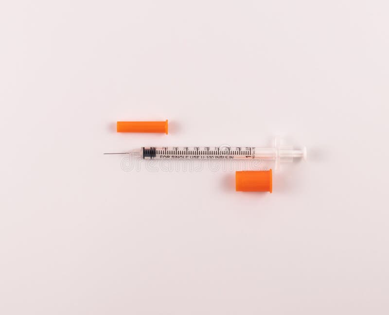 Plastic Needle and Luer-Lock Transfusion Kit Stock Image - Image of ...