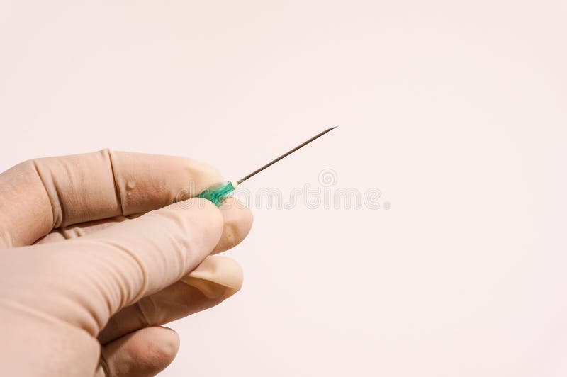 Sterile needle stock image. Image of cure, dose, instrument - 100163351