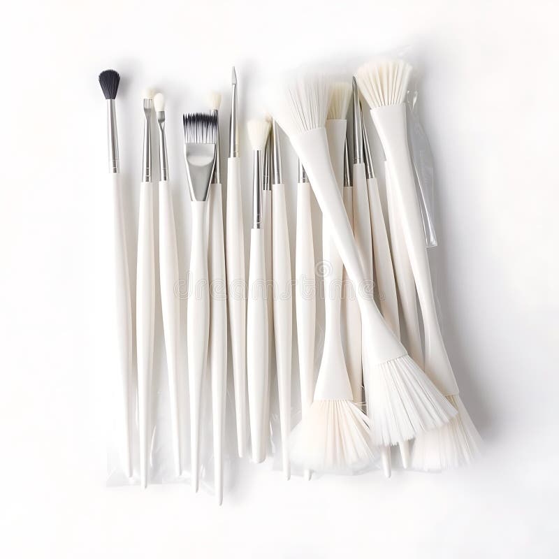 A Sterile Pack of Surgical Scrub Brushes Displayed on a Clean White ...