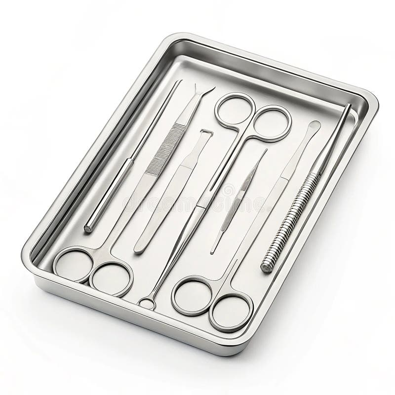 Sterile Surgical Tray Stock Illustrations – 478 Sterile Surgical Tray ...