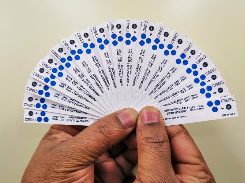 Sterilization Indicator Strips or Class 6 Steam Autoclave Indicators on ...