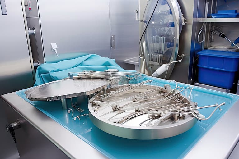 Sterilization Process with the Use of Autoclave and Instruments Tray ...