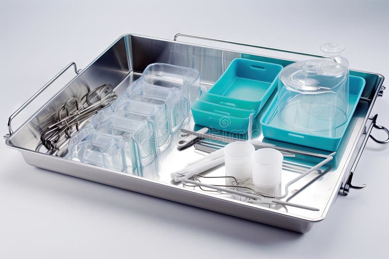 Sterilization Tray with Surgical Instruments, Ready for Stock ...