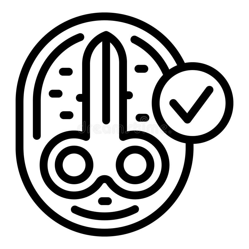 Sterilized Nails Scissors Icon Outline Vector. Clean Manicure Equipment ...