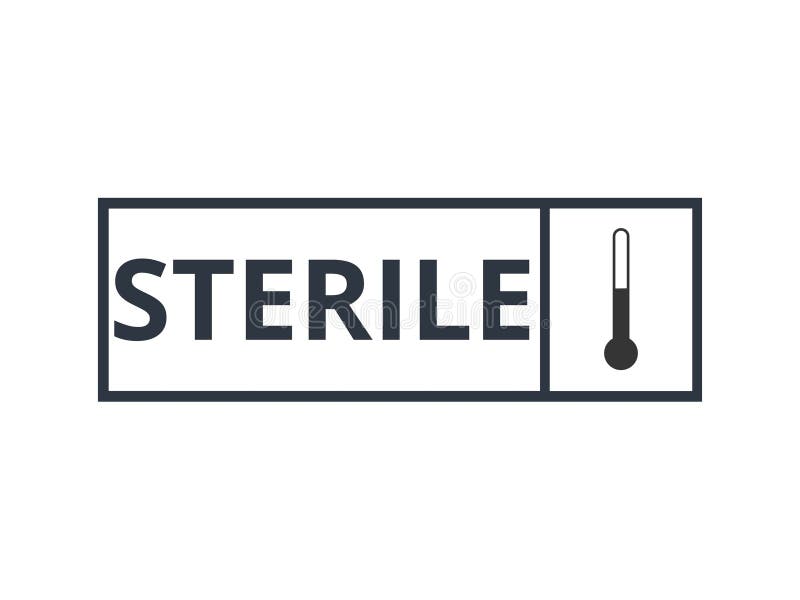 Sterilized Using Steam or Dry Heat. Concept of Packaging and ...