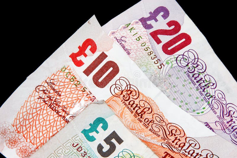 Sterling Notes editorial photography. Image of economy - 7157122