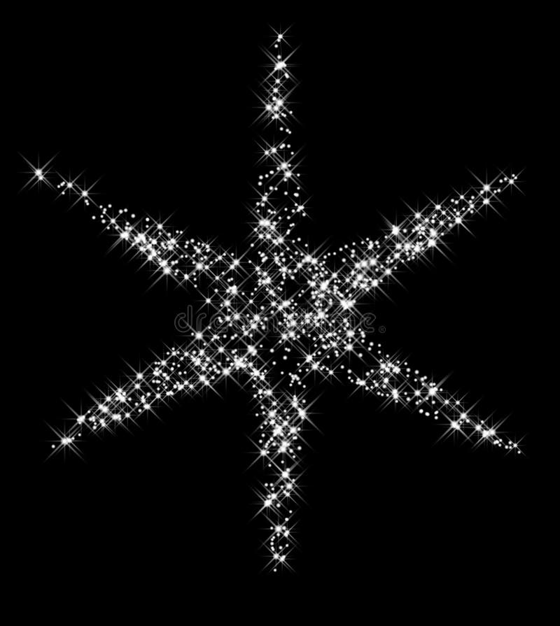 Funkelnder Stern stockbild. Bild von winter, funkeln, schein - 6121123