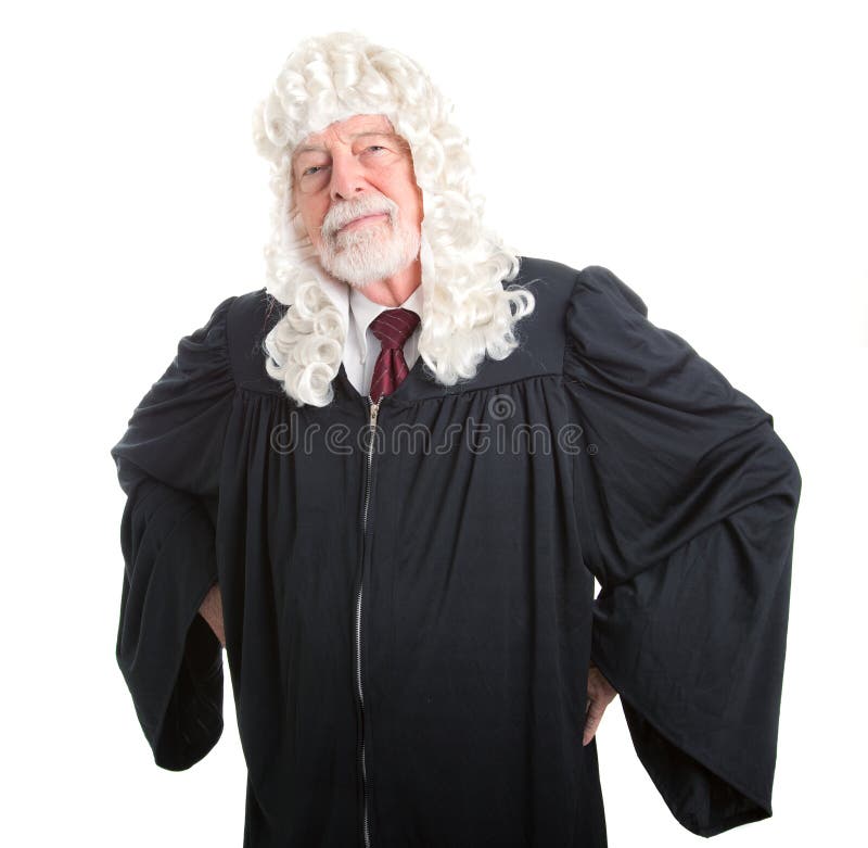 British Judge Frustrated and Angry Stock Image - Image of frustration ...