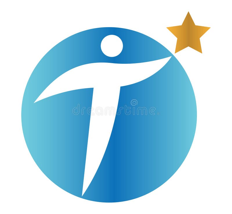 Stern Person Concept Icon Design Stock Abbildung - Illustration von ...