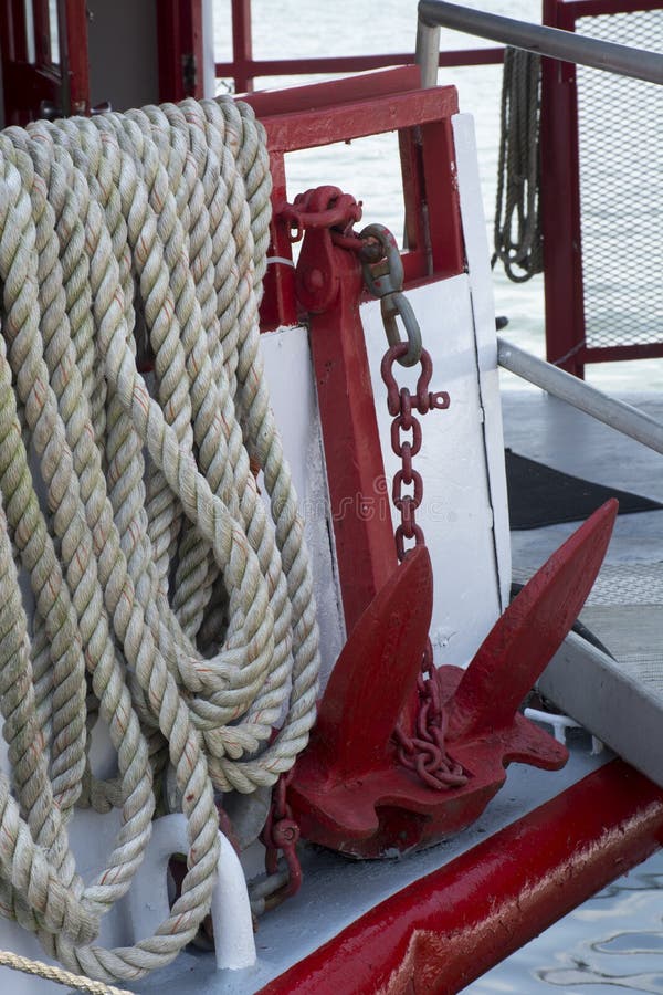 Sternradanker Und Seilspule Stockfoto - Bild von antike, plattform ...