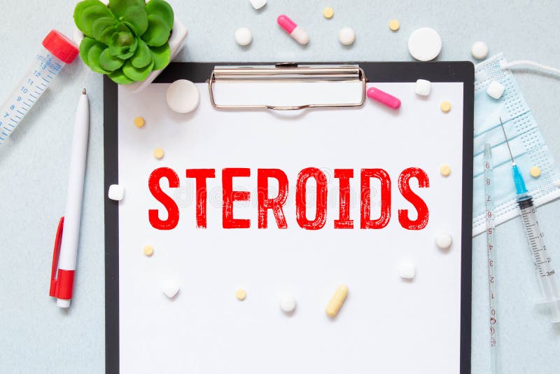 STEROID Word Made with Building Blocks Concept Stock Photo - Image of ...