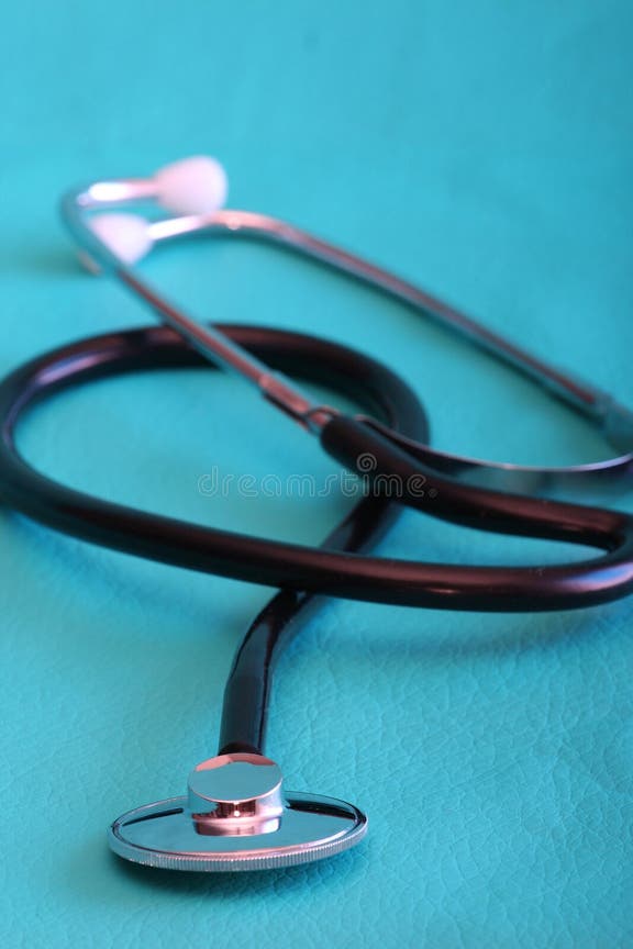 Stethoscope stock photo. Image of teal, stethoscope, isolated - 1749010
