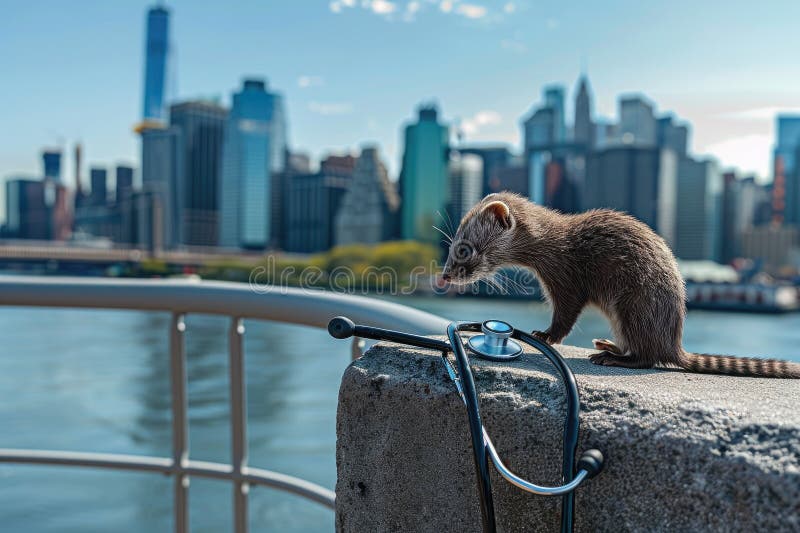 Weasel Exploring Stock Illustrations – 17 Weasel Exploring Stock ...