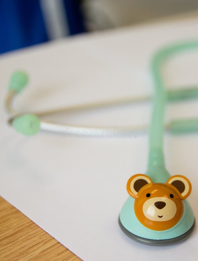 Stethoscope for children. stock photo. Image of medical - 41811410