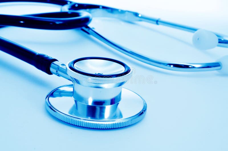 Stethoscope stock image. Image of hospital, device, auscultating - 41082189