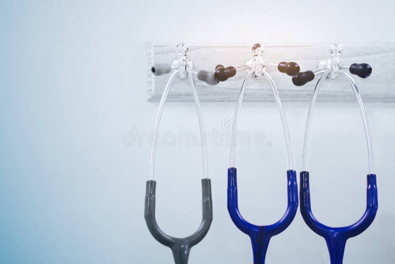 Stethoscope hangs stock photo. Image of medical, care - 180094824