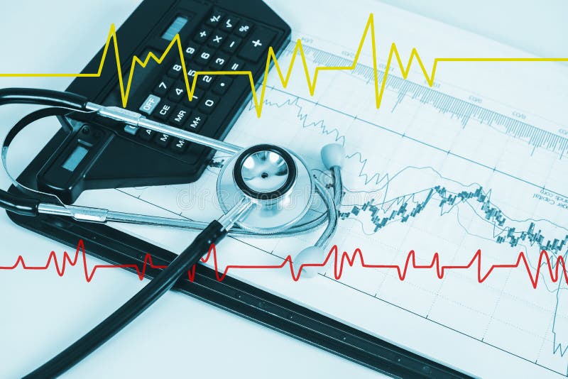 Stethoscope Health Tool on Table .Medical Accessories Stock Photo ...