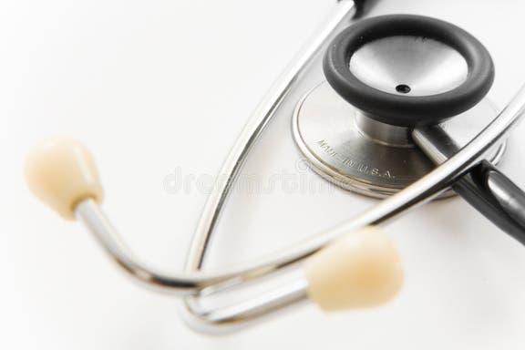 Stethoscope isolated stock photo. Image of equipment, cardiology - 2010968