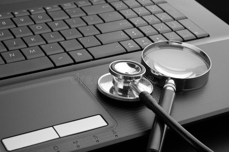 Globe and Stethoscope on a Laptop Keyboard Stock Image - Image of close ... Globe and Stethoscope on a Laptop Keyboard Stock Image - Image of close ...