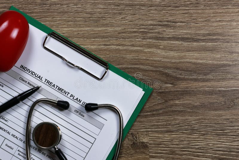 Stethoscope Medical Documents Pen Stock Photo - Image of form, forms ...