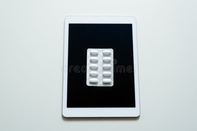 Advancing Together, Medicine and Technology Stock Photo - Image of ...