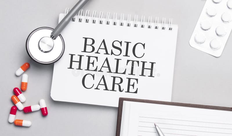 Basic Health Concepts - Words Written on Wooden Blocks Stock Image ...