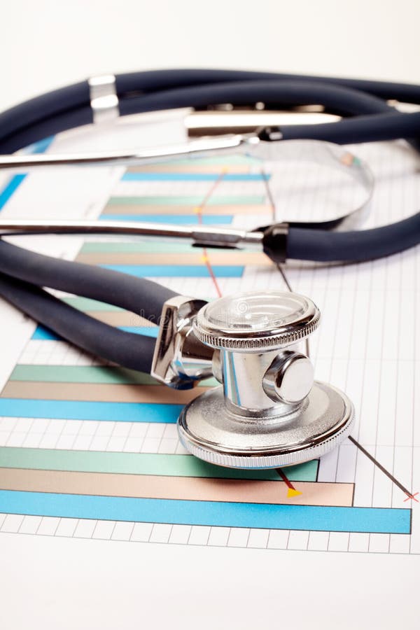 Stethoscope - Research of Balance Stock Photo - Image of engineering ...