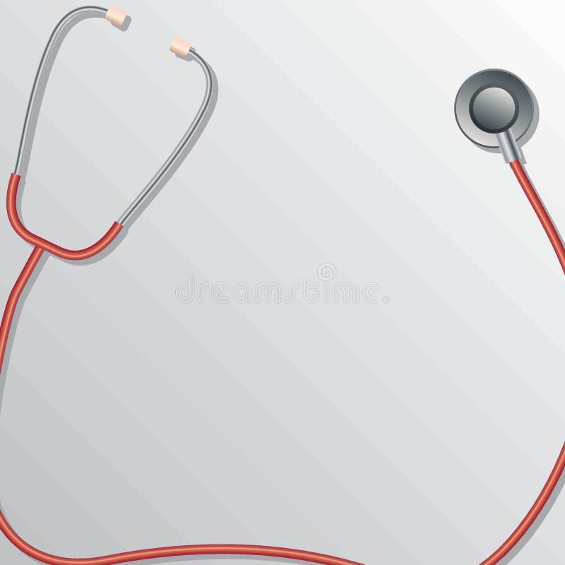 Stethoscope. Vector Illustration Decorative Design Stock Vector ...