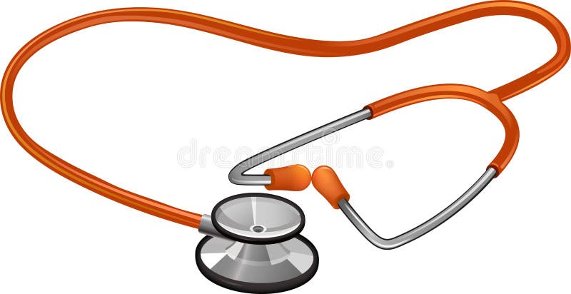 Stethoscope Vector Illustration. Isolated Stock Vector - Illustration ...